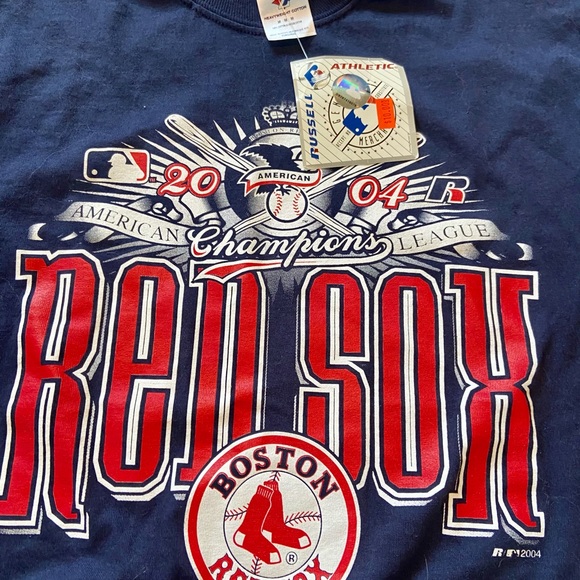 Russell Athletic | Shirts | Vintage Boston Red Sox American League ...